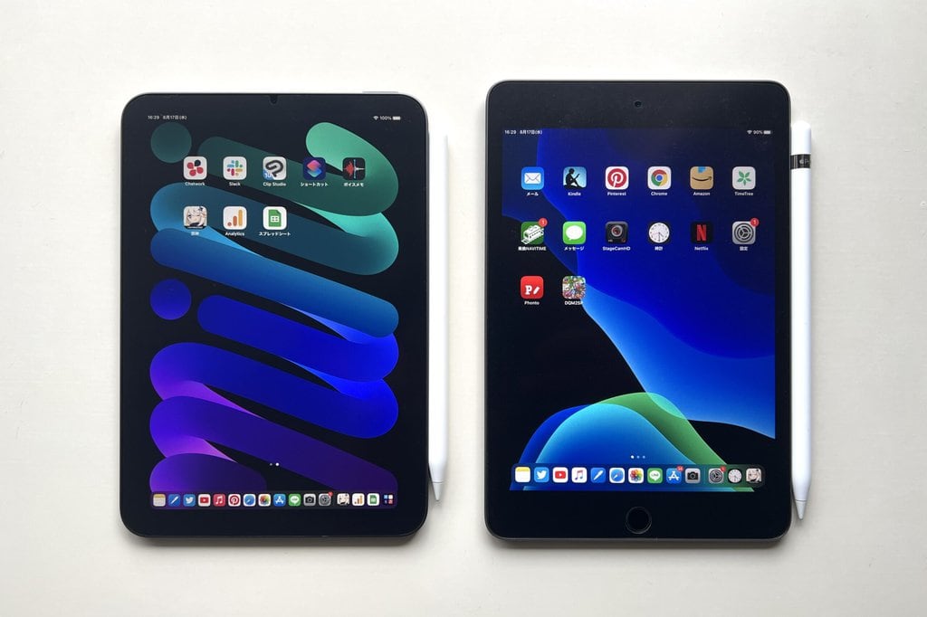 iPad mini5とiPad mini6を実機比較！違いや特徴を解説！ | 25歳の壁